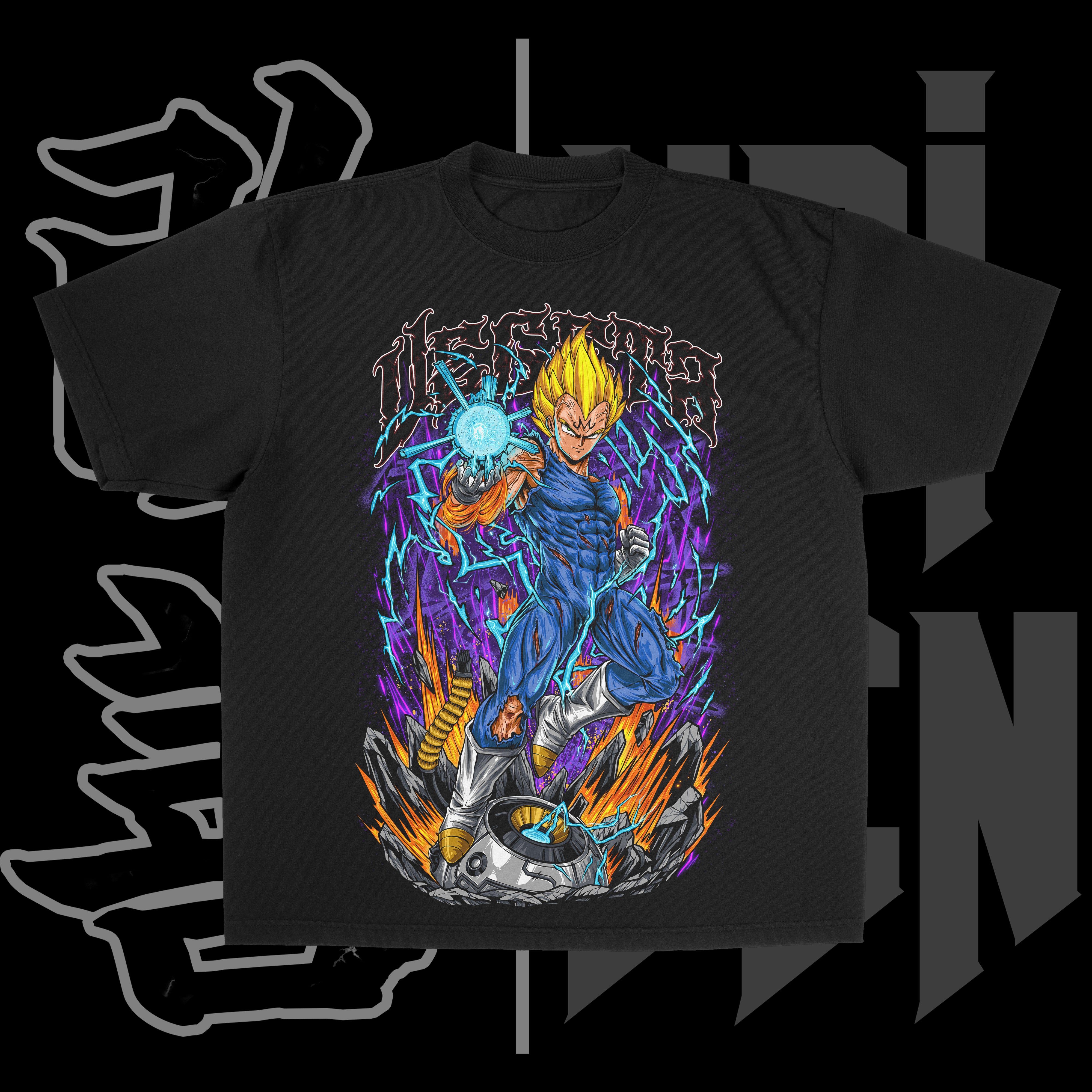 Majin Vegeta | Front Print – Kaizen Streetwear